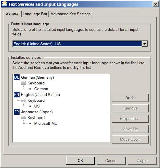 Change Keyboard Language In Windows 7 With Keyboard Shortcuts